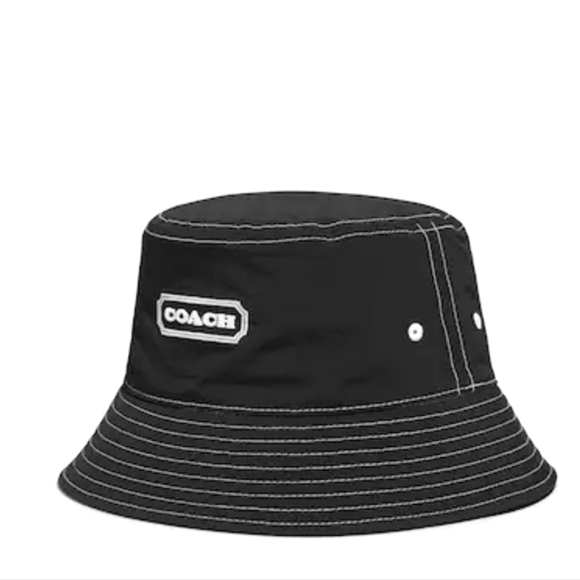 Coach | Accessories | Coach Bucket Hat With Coach Patch In Color Faded ...